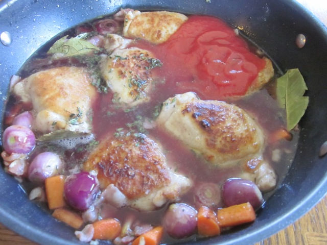 Chicken in Red Wine – My Favourite Pastime