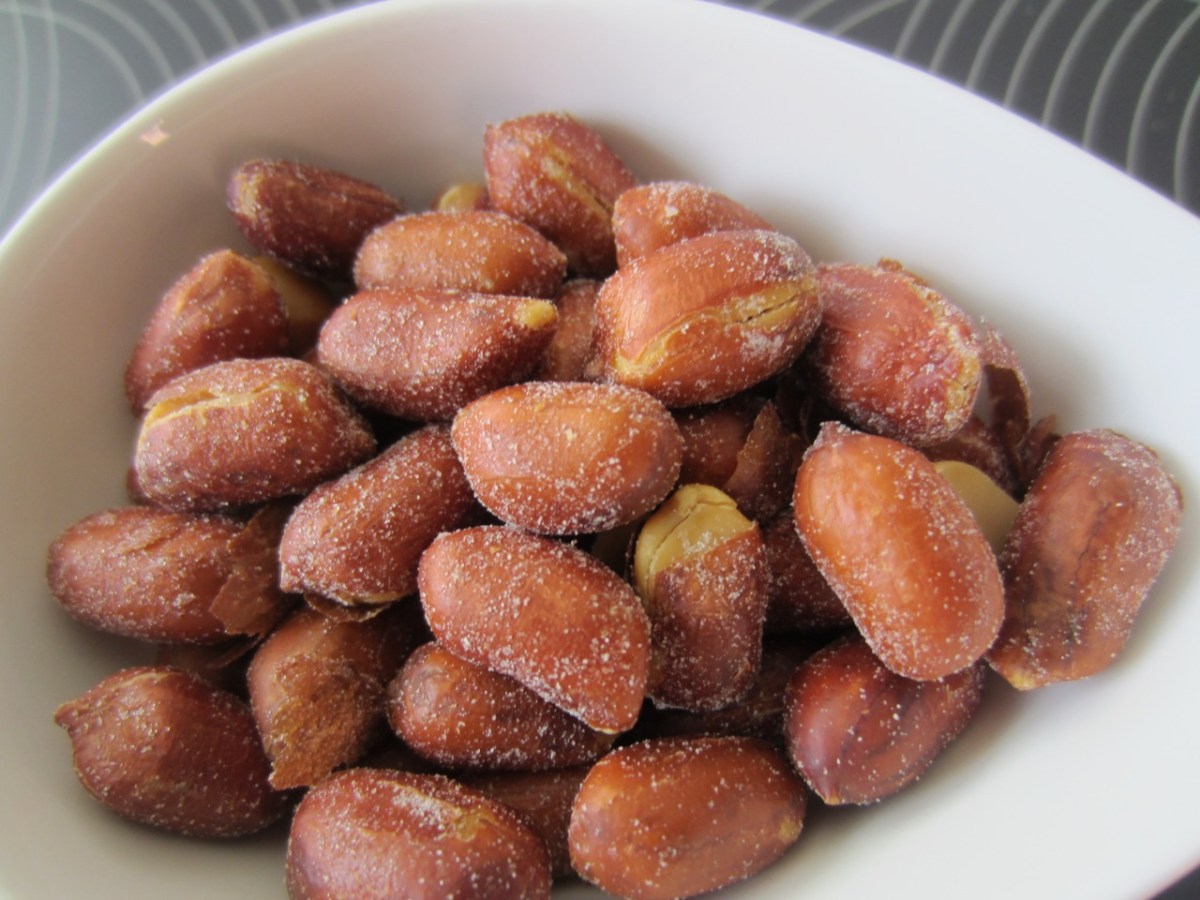 Virginia Peanuts (groundnuts), Roasted and Salted – My Favourite Pastime