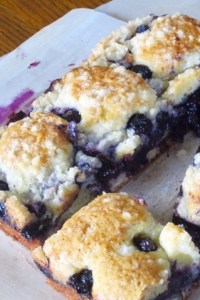 Blueberry Slice – My Favourite Pastime