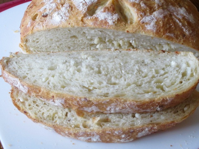 No Knead Feta Cheese Bread – My Favourite Pastime