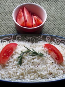 Rosemary Flavoured Basmati Rice – My Favourite Pastime
