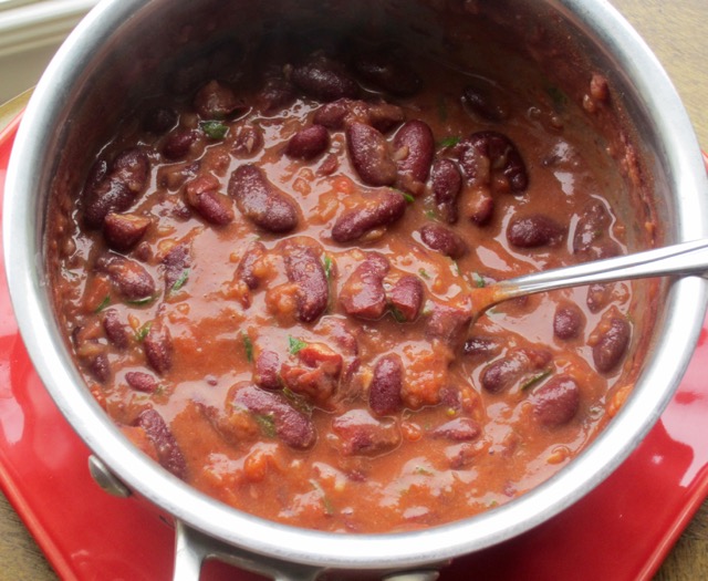 Red Kidney Bean Stew – My Favourite Pastime