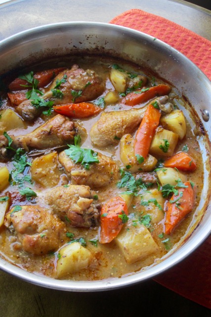 White Wine Chicken Stew – My Favourite Pastime