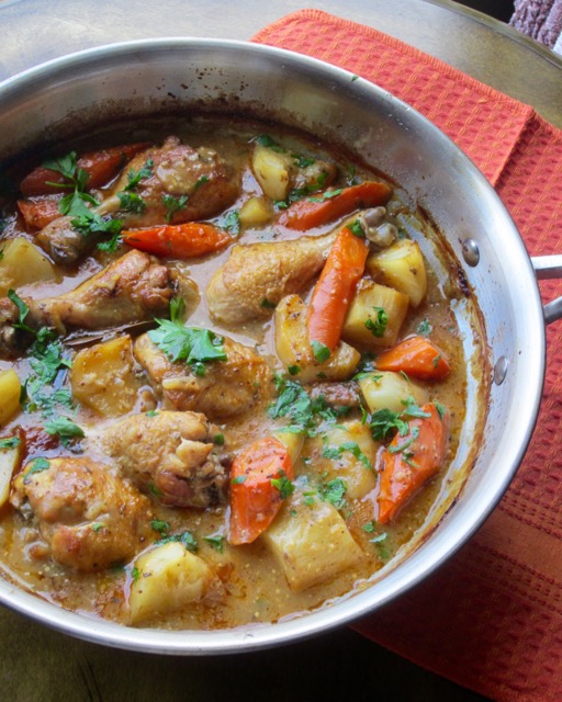White Wine Chicken Stew – My Favourite Pastime