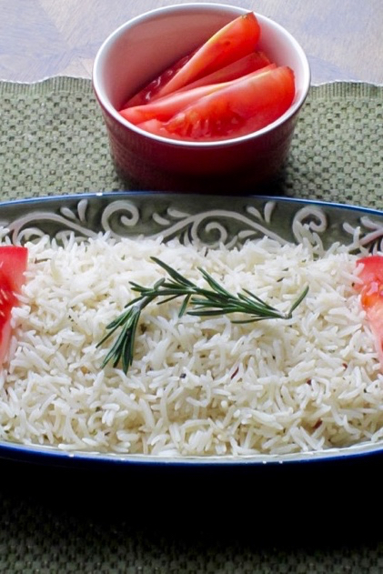 Rosemary Flavoured Basmati Rice – My Favourite Pastime